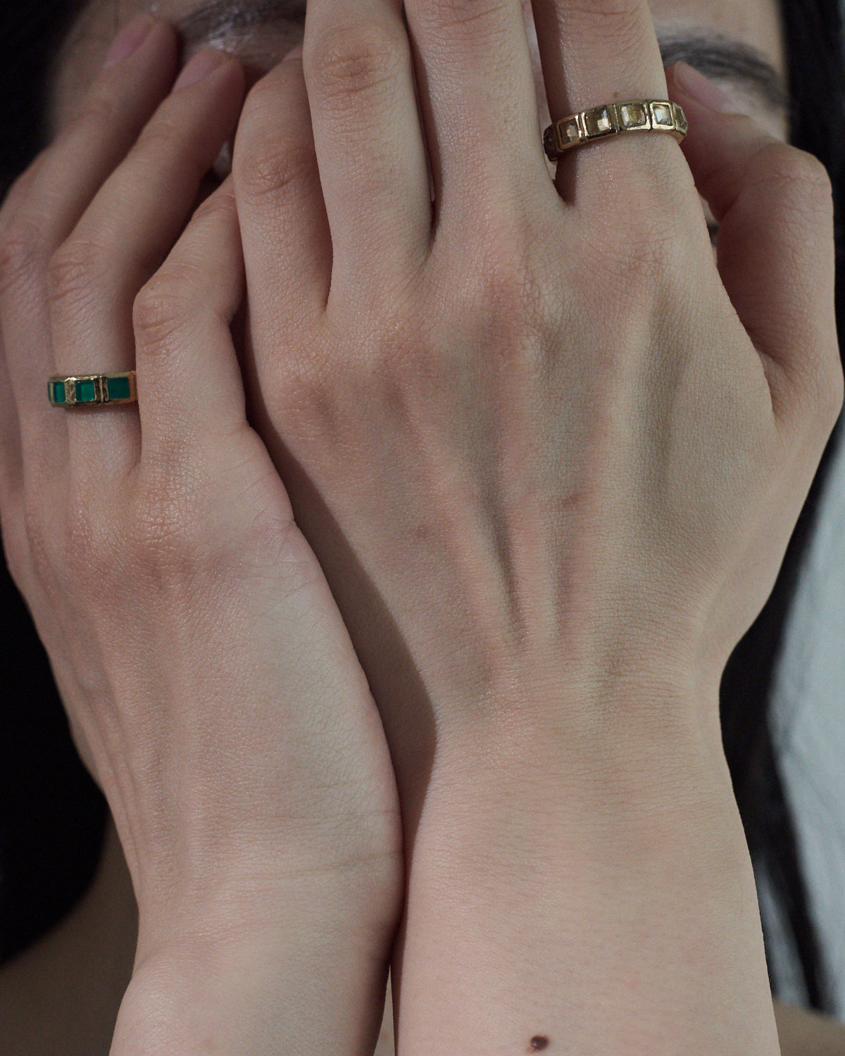 SMALL TILE RING | R.ALAGAN Official Online Store | Jewelry, accessories, small tile rings, rings